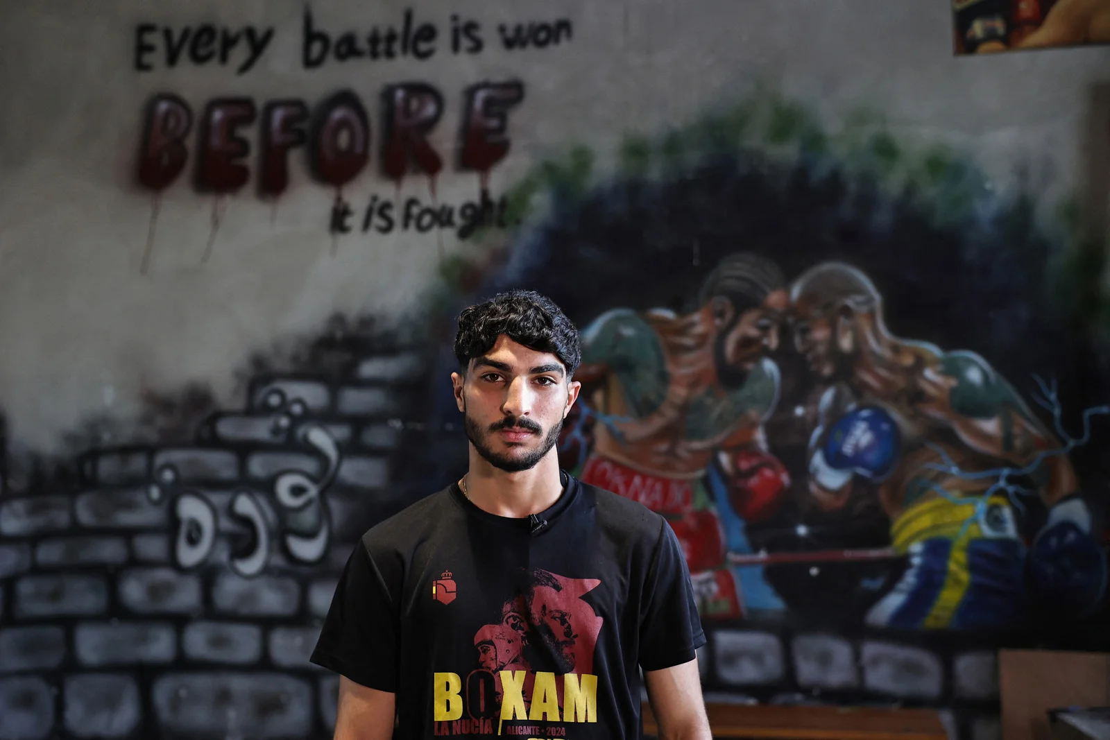 Palestinian Olympian wore shirt showing bombed children at opening ...