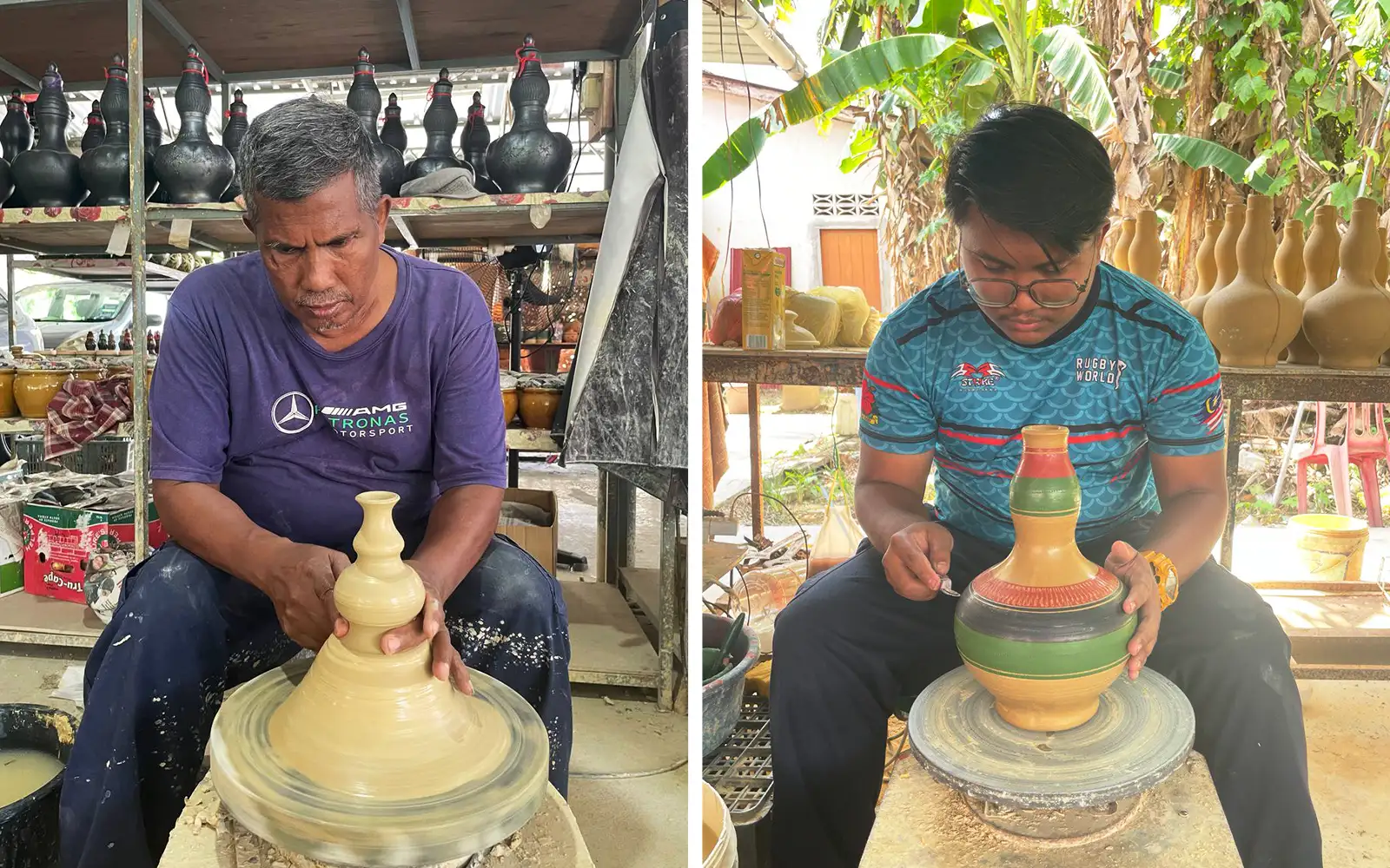 Duo keeps skill of making labu sayong in the family | FMT