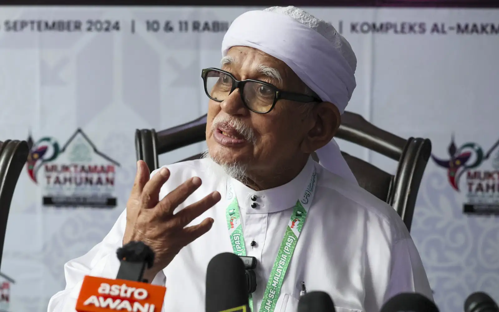 PAS will never work with Pakatan Harapan, says Hadi | FMT