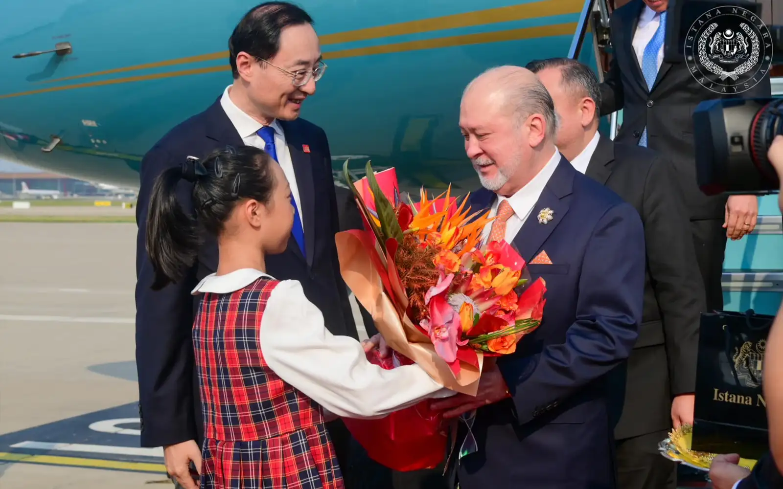 Agong arrives in China on maiden state visit | FMT