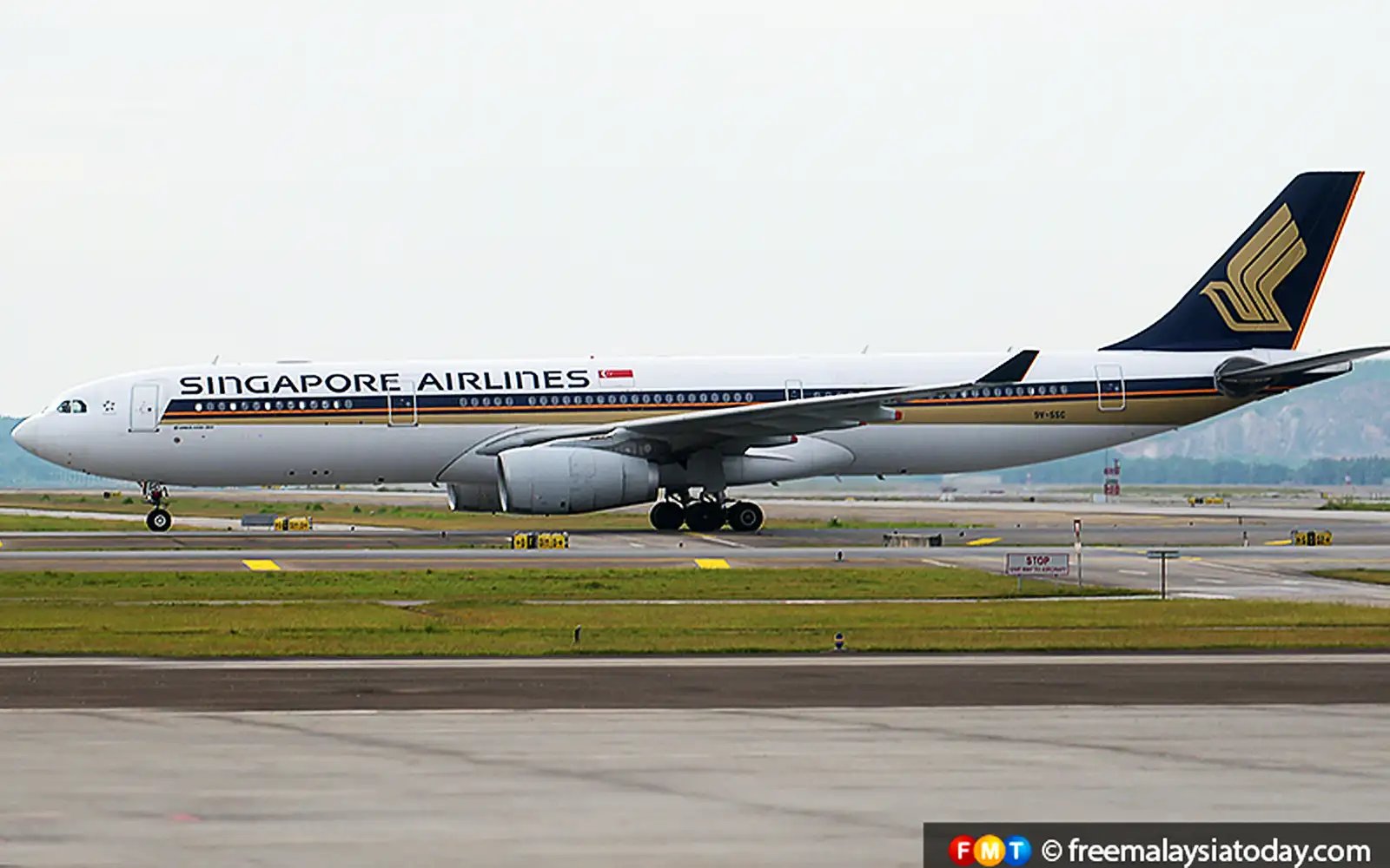 Singapore Airlines flight grounded at HK airport due to technical problem | FMT