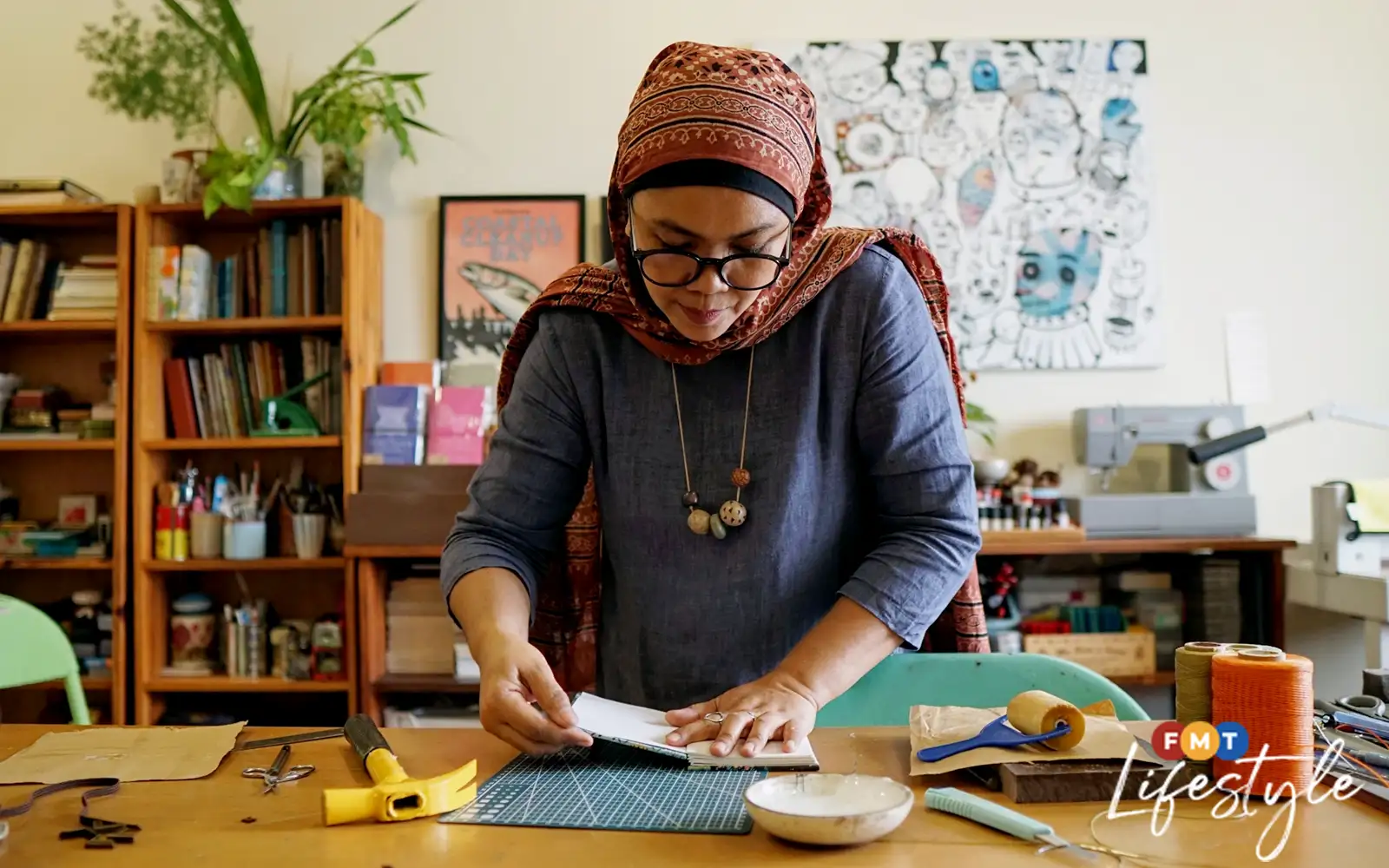 Bookbinder embraces her love for books and art | FMT