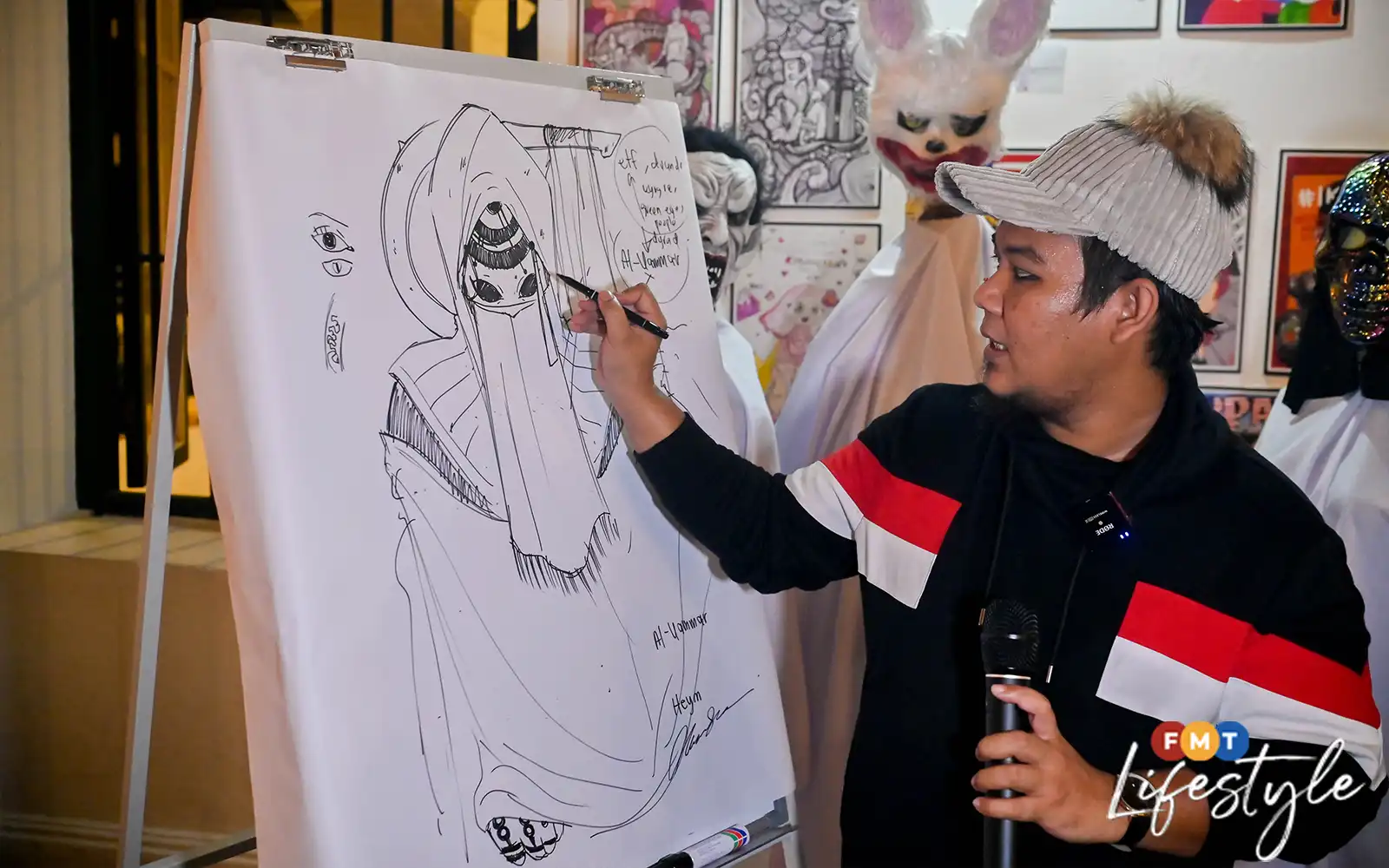 Ellffy draws the spirits and djinns lurking among us | FMT