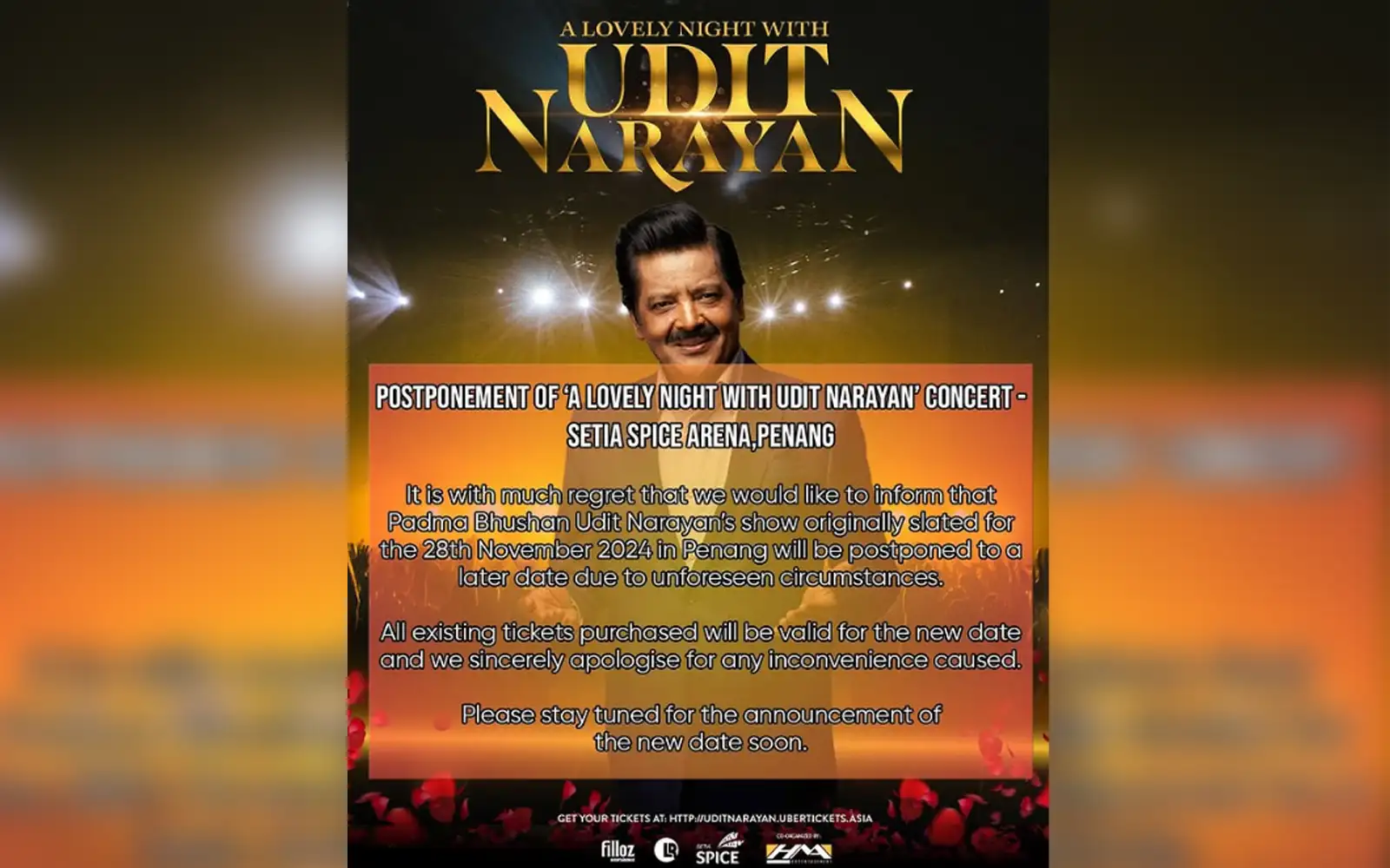 Silence over postponed Udit Narayan concert leaves fans furious | FMT