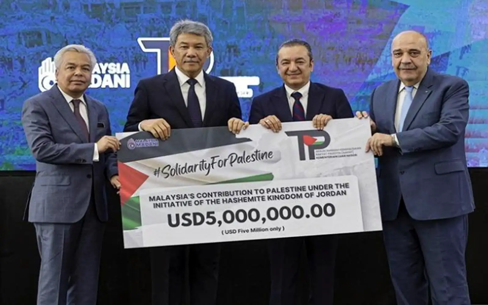 Malaysia sumbang USD5 juta kepada rakyat Palestin | FMT