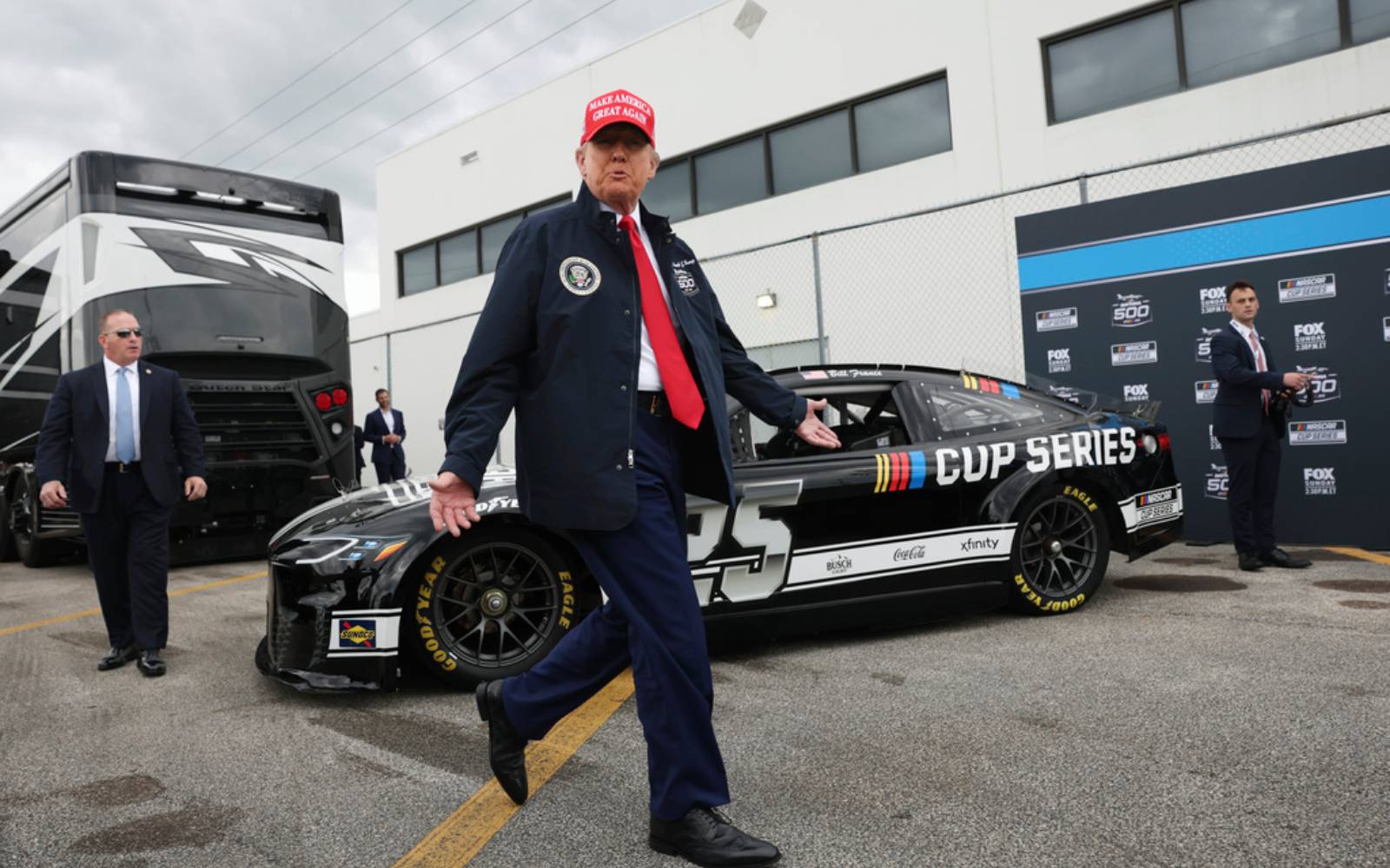 Trump visits Daytona 500 as Nascar season begins | FMT