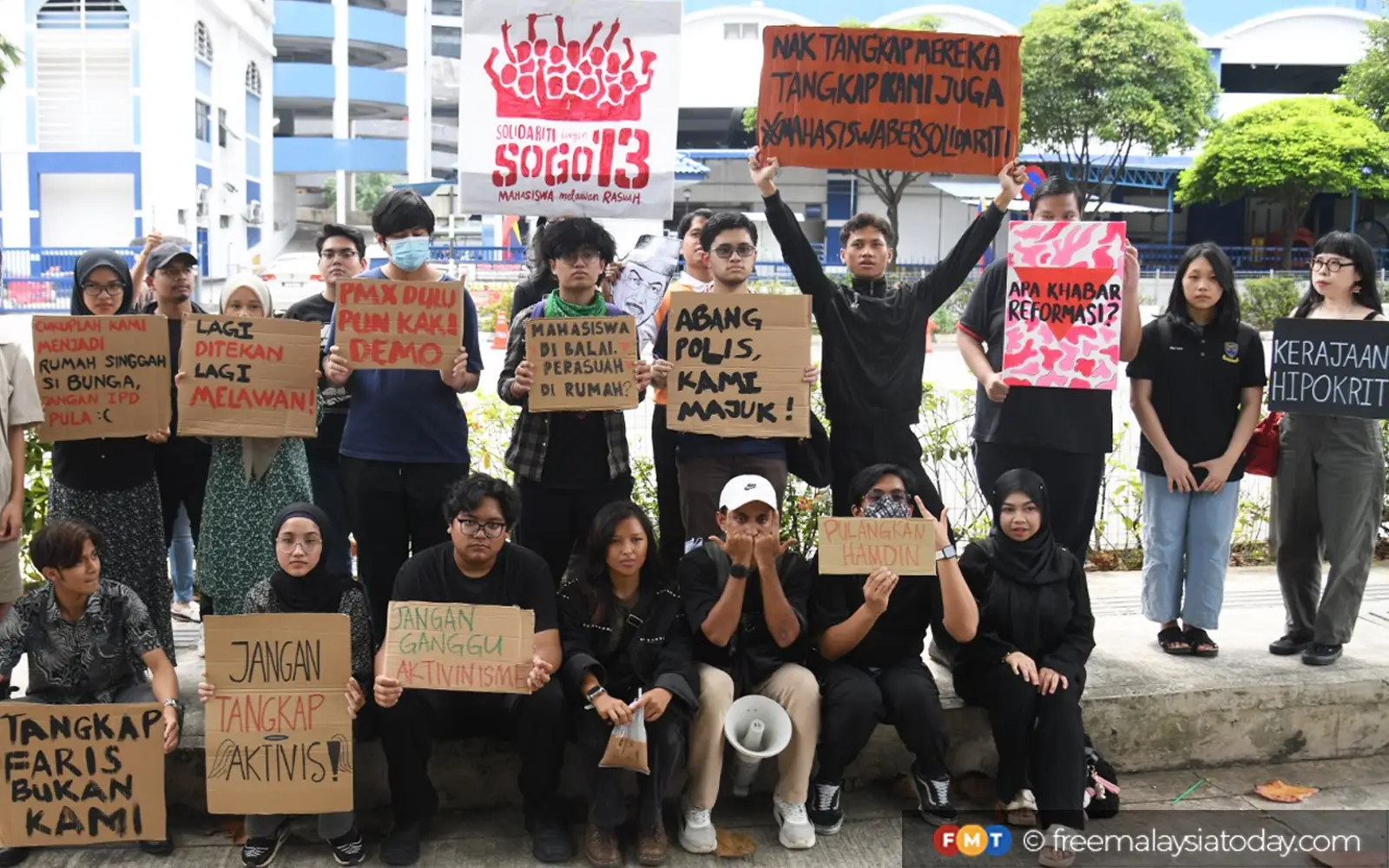 Penganjur himpunan antirasuah dakwa polis guna taktik intimidasi | FMT