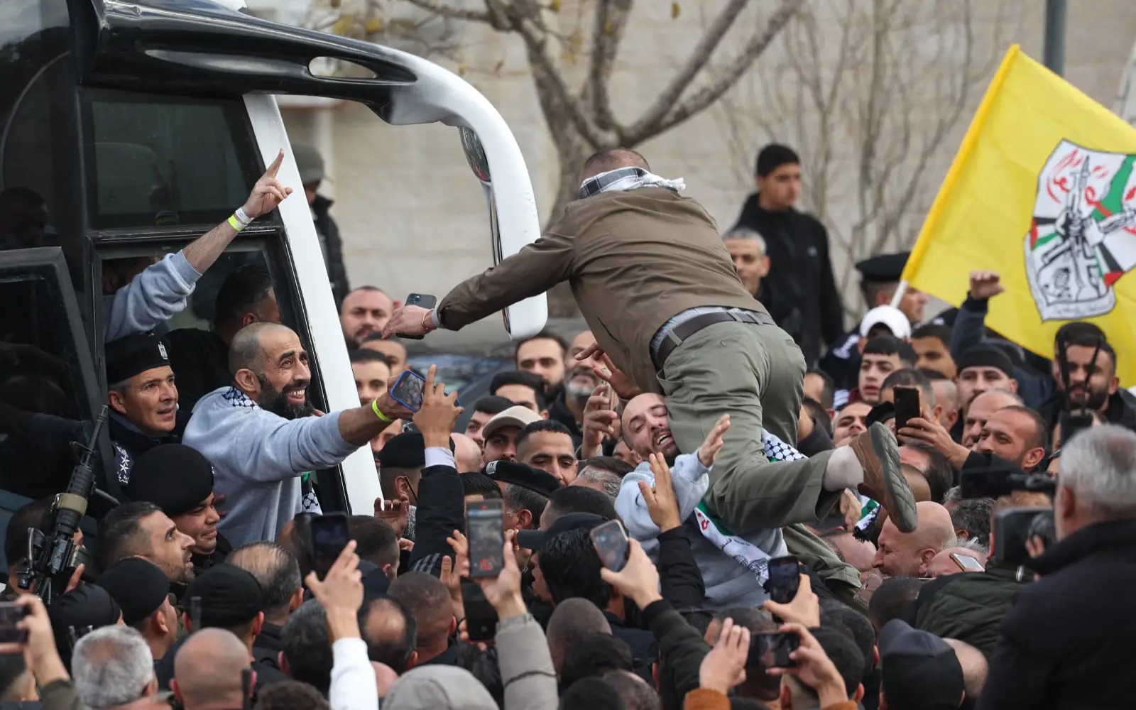 Three buses of freed Palestinians arrive in Gaza’s Khan Younis | FMT