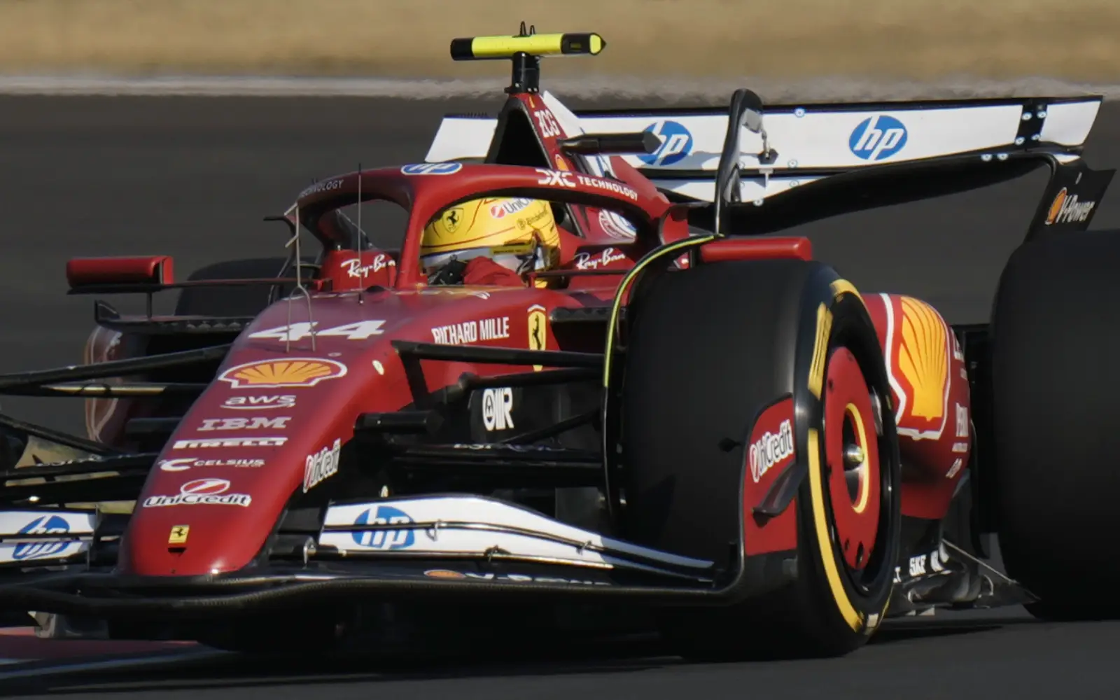 Hamilton given formal warning as difficult Ferrari start continues | FMT