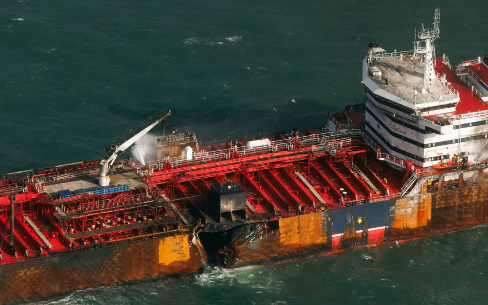 Container ship captain arrested after UK tanker crash | FMT