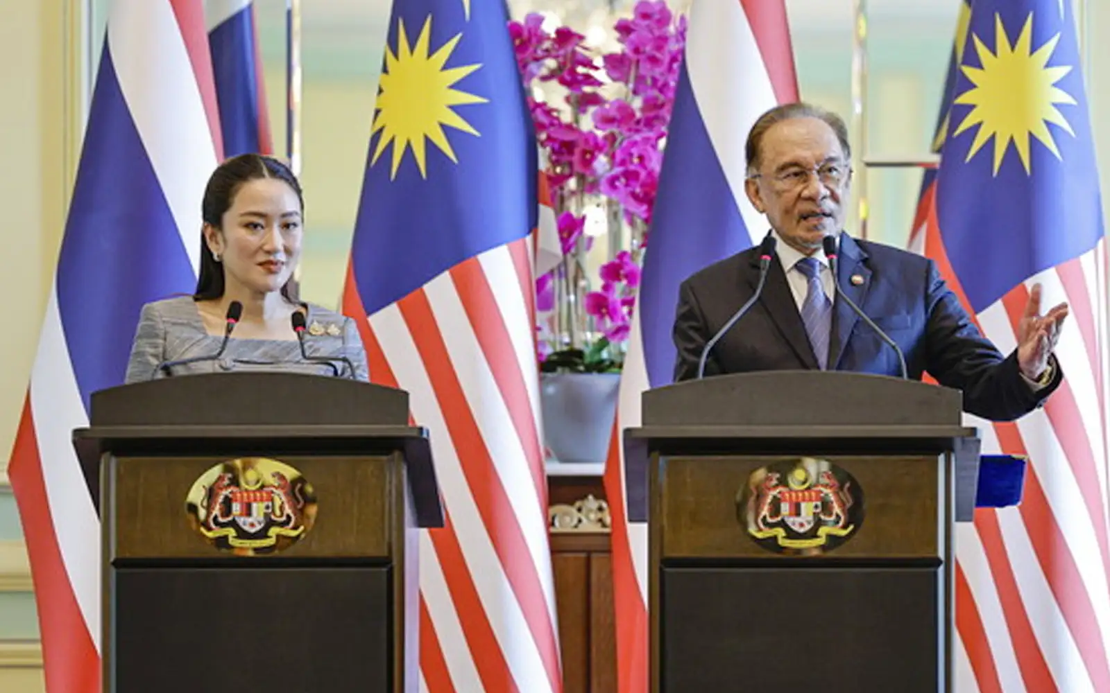 Anwar, Thai PM discuss flood mitigation, cross-border development | FMT