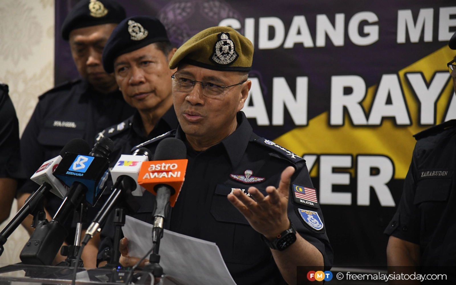 PRK Ayer Kuning: Polis kenal pasti individu cenderung buat provokasi | FMT