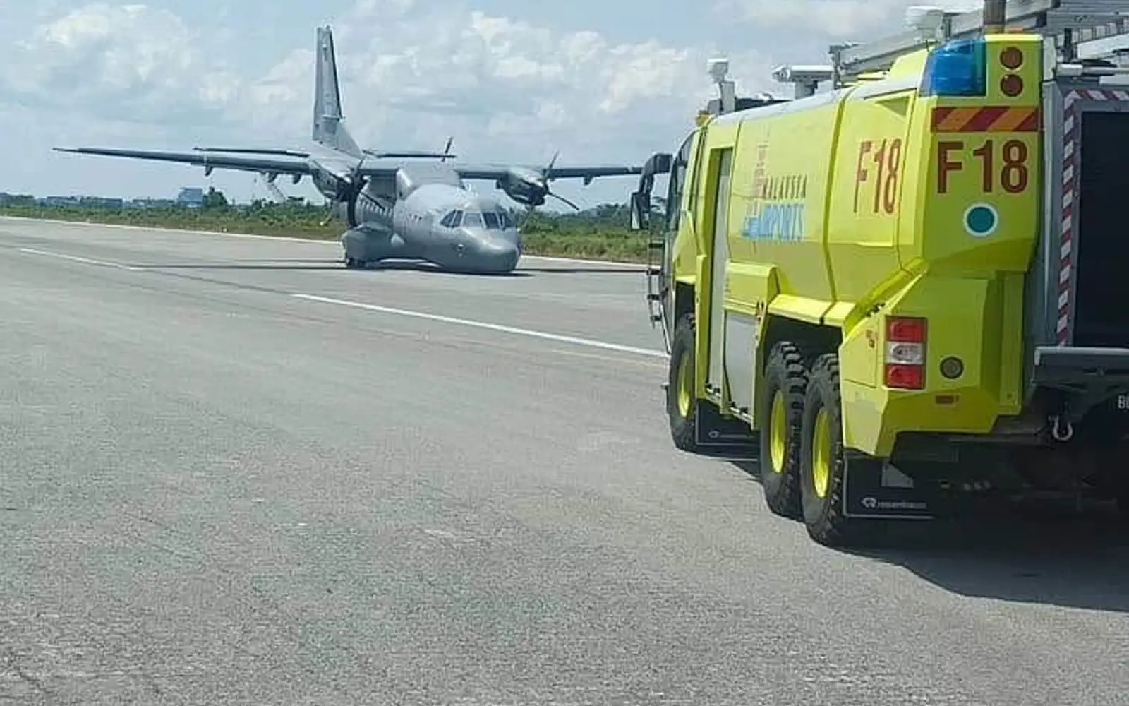 RMAF aircraft incident shuts Kuching airport runway | FMT